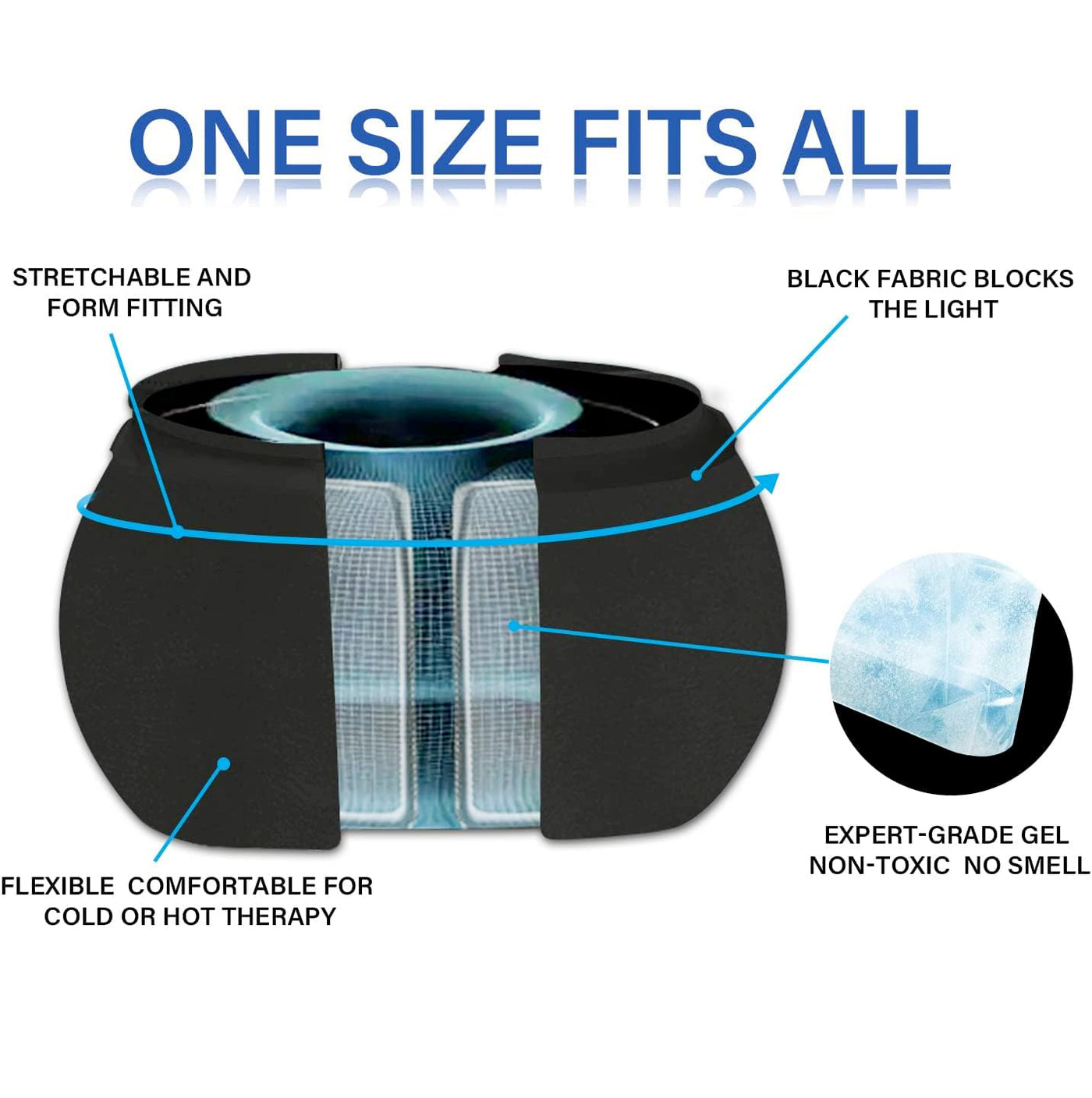 Headache Relief Gel Ice Cap